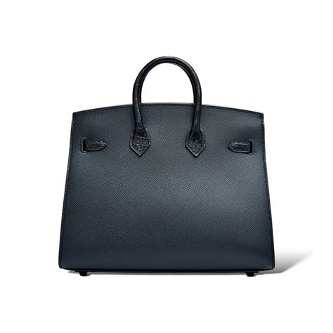 Hermes Birkin 20 Faubourg So Black Midnight Bhw The Luxury Flavor