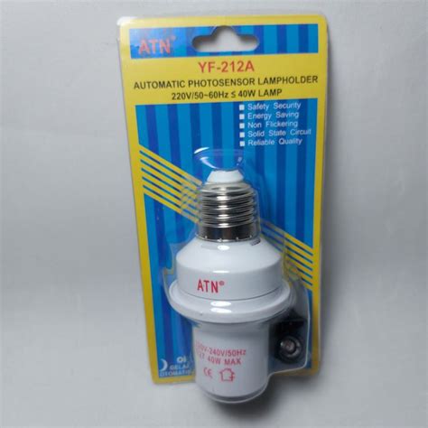 Jual Fitting Lampu Sensor Otomatis Cahaya Shopee Indonesia