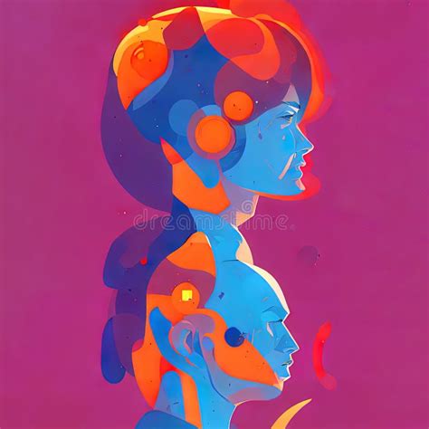 Illustration Of Transgender Pride Flag With A World Map Stock