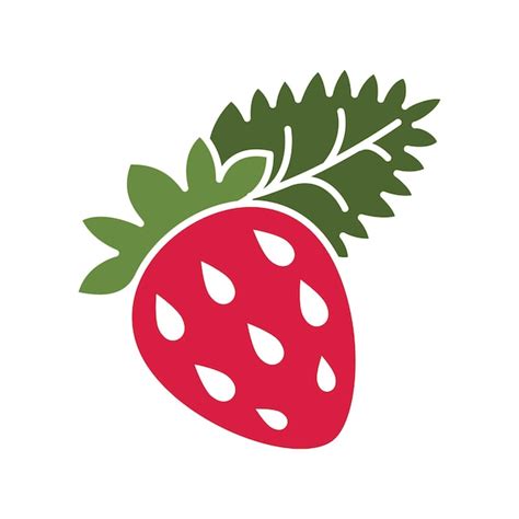 Premium Vector Strawberry Icon Vector