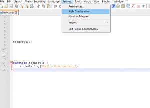 How To Modify Color Syntax In Notepad Techozu