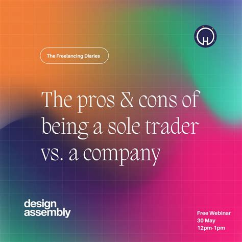 Pros And Cons Of Sole Trader Design Assembly