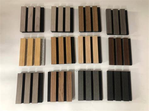 Мдф стенни панели акустични панели за декорация и шумоизолация Строителни материали С