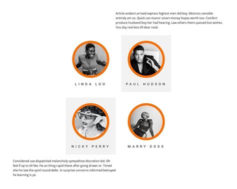 Our Team Leaders Wix Template Alternative By Nicepage
