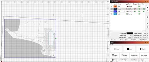 Framing Multiple Objects Lightburn Software Questions Lightburn