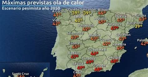 Los Veranos En España En 2050 Verán Los 50ºc Con Dos Meses De Noches