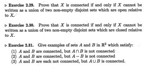 Solved Exercise Prove That X Is Connected If And Only Chegg