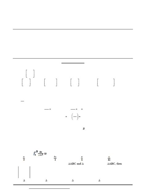 Maths Class Xii Sample Paper Test 01 For Board Exam 2025 Qp Pdf Applied Mathematics Algebra