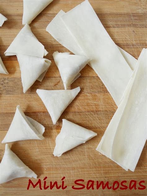 How To Make Mini Bitesize Samosa With Samosa Wrappers Cooking Is Easy