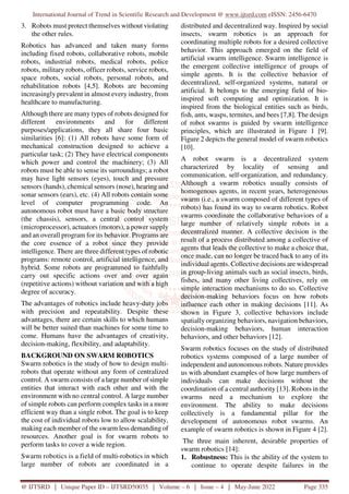 Swarm Robotics An Overview PDF
