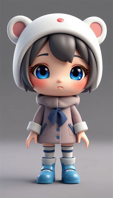 Design Cute Chibi Character Models Rigging Animations And Realistic Designs By Herkimert