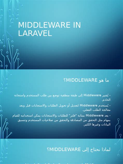 Middleware In Laravel Pdf