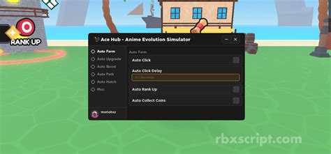 Anime Evolution Simulator Auto Collect Coins Auto Hatch Auto Use