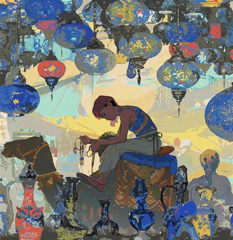 阿里巴巴与四十大盗丁丁框 站酷zcool