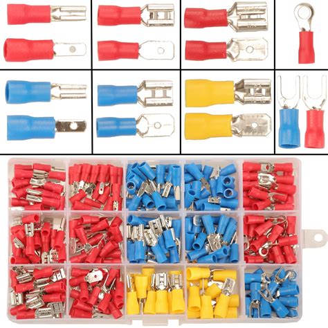 Feggizuli 280pcs Crimp Connectors 28mm 48mm 63mm Male And Female