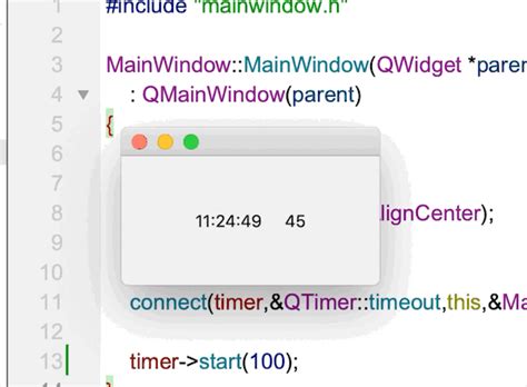Qt计时器详解 Csdn博客