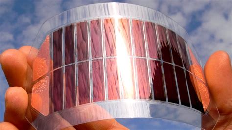 Highest Power Efficiency Achieved In Flexible Solar Cells Using New Fabrication Technique