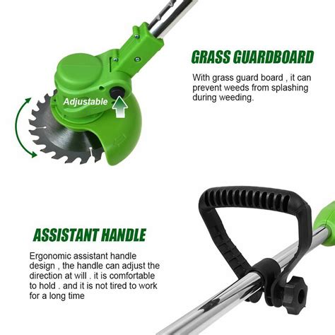 Electric String Grass Trimmer Cordless String Trimmer Lawn Edger Weed
