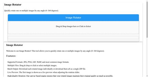 Free Image Rotator