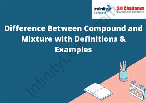 Difference Between Compound And Mixture With Definitions Examples Infinity Learn