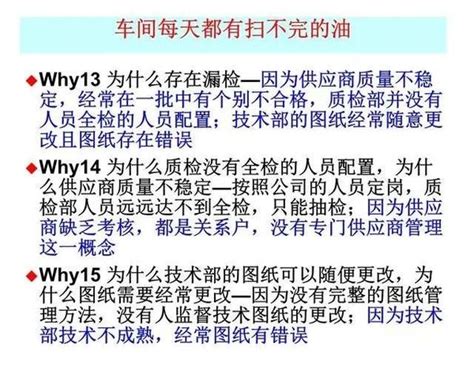 什么是5why问题分析法？附44页培训教材ppt（含多个实际案例） 可直接下载编辑档！ 知乎