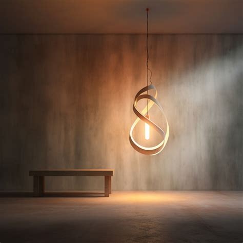 3d Modern Lamp Design Ai Generated Image