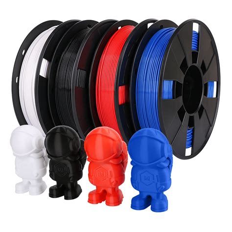 Amolen Pla 3d Printer Filaments Pack 250 G 4 Pack