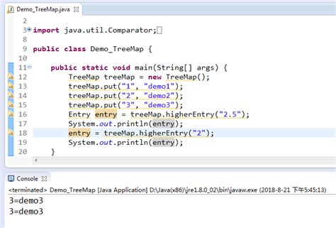 java中TreeMap集合的常用方法 xiaostudy 博客园