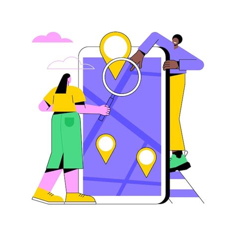 Premium Vector Local Search Optimization Abstract Concept Vector