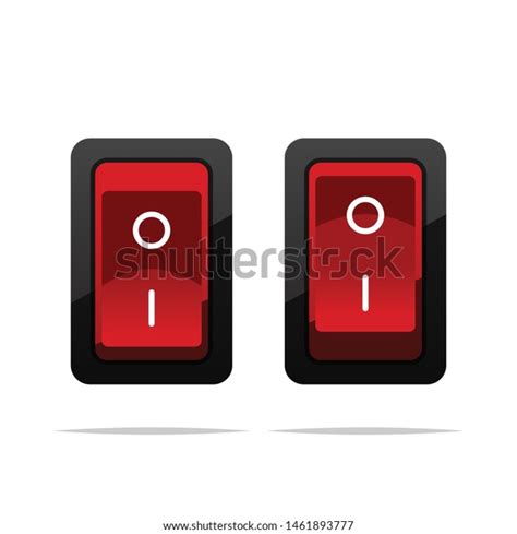Power Toggle Switch Vector Isolated 스톡 벡터 로열티 프리 1461893777 Shutterstock