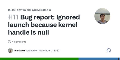 Bug Report Ignored Launch Because Kernel Handle Is Null · Issue 11 · Taichi Devtaichi