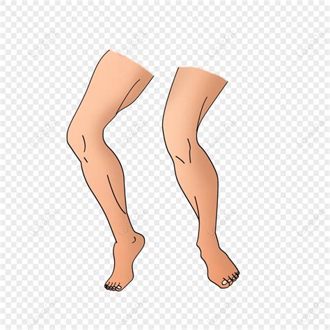 손으로 그린 근육 다리 일러스트 클립 아트 그 남자 만화 Png 일러스트 무료 다운로드 Lovepik