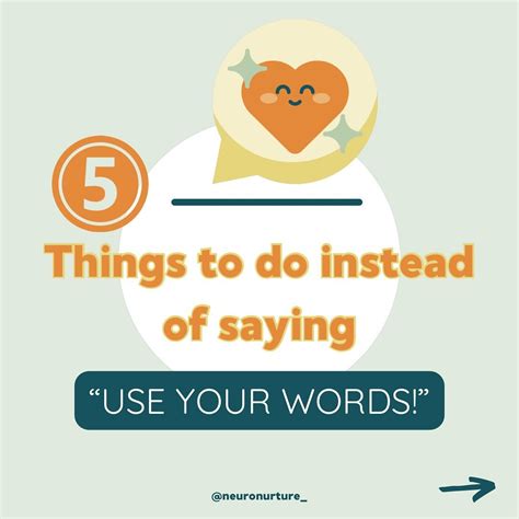 5 Things To Do Instead Of Saying Use Your Words What Do I Tell My