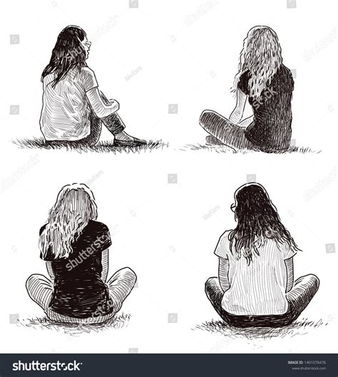 How To Draw Female Body Sitting