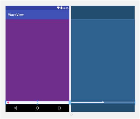 Wave View In Android Using Android Studio