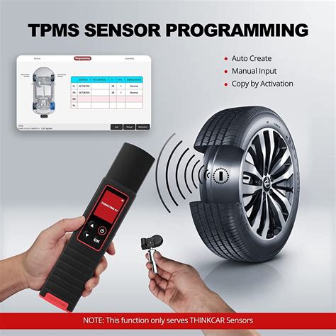 THINKCAR TPMS Relearn Tool THINKTPMS G Activate MHz Universal Sensors Unlimited