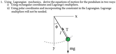 Solved Problems On Lagrangian Equation Of Motion Tessshebaylo