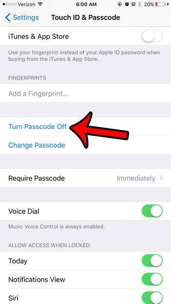 How To Turn Off Security On The IPhone Solve Your Tech