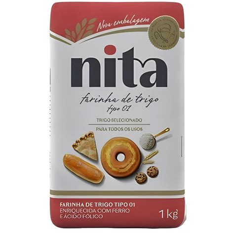 Nita Farinha De Trigo 1kg Simão Doces