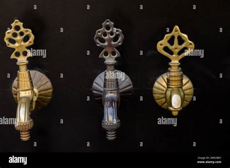 Turkish Ottoman Style Water Tap Examples Stock Photo Alamy