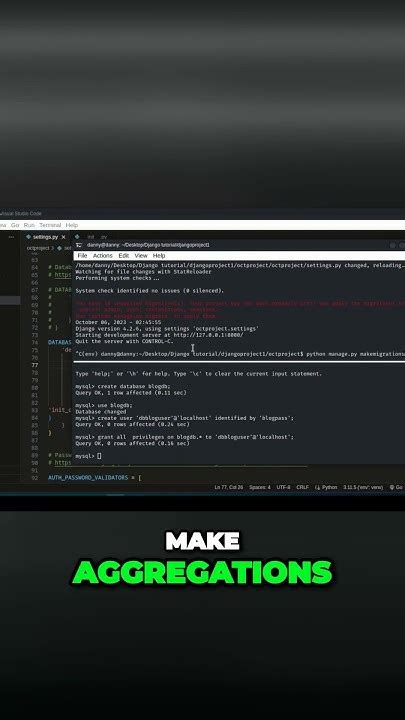 Django Migrations Python Migrations Connect Django With Mysql Django Mysql Djangodb