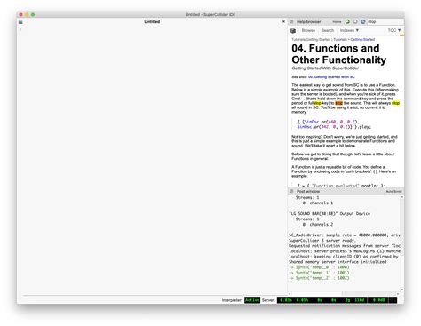 Themanual A Manual For Learning To Write Supercollider Synths For Use In Sonic Pi