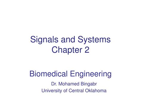 Ppt Signals And Systems Chapter 2 Powerpoint Presentation Free Download Id5582650