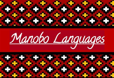 Manobo Languages 🇵🇭 Higaonon Talaandig Manobo Vocabularies With