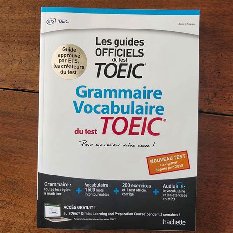 Guide Officiel Du Test Toeic On Gens De Confiance