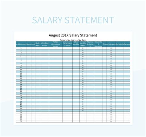 Free Salary Settlement Sheet Templates For Google Sheets And Microsoft Excel Slidesdocs
