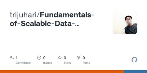 Github Trijuharifundamentals Of Scalable Data Science