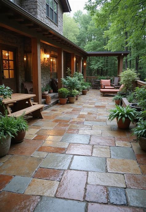 30 Backyard Cement Patio Designs That Feel Modern Lawnoria