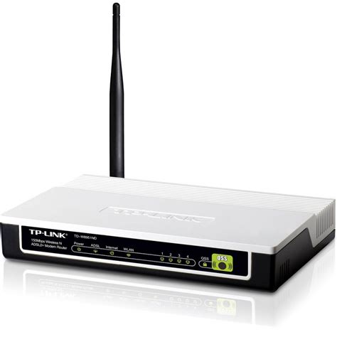 Router Wireless N 150Mbps Cu Modem ADSL2 TP Link TD W8951ND Router Wireless N 150Mbps Cu