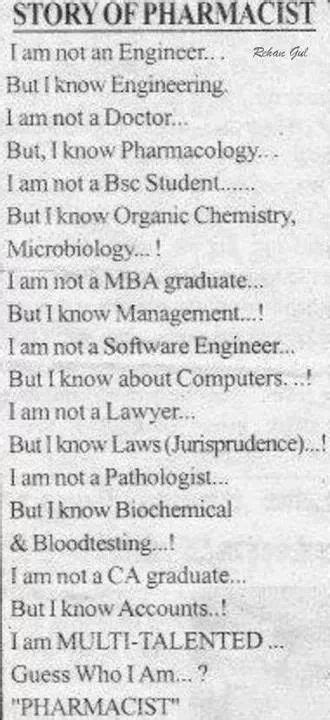 Pharmacist Pharmacy Health Inspiring Pharmacy Quotes